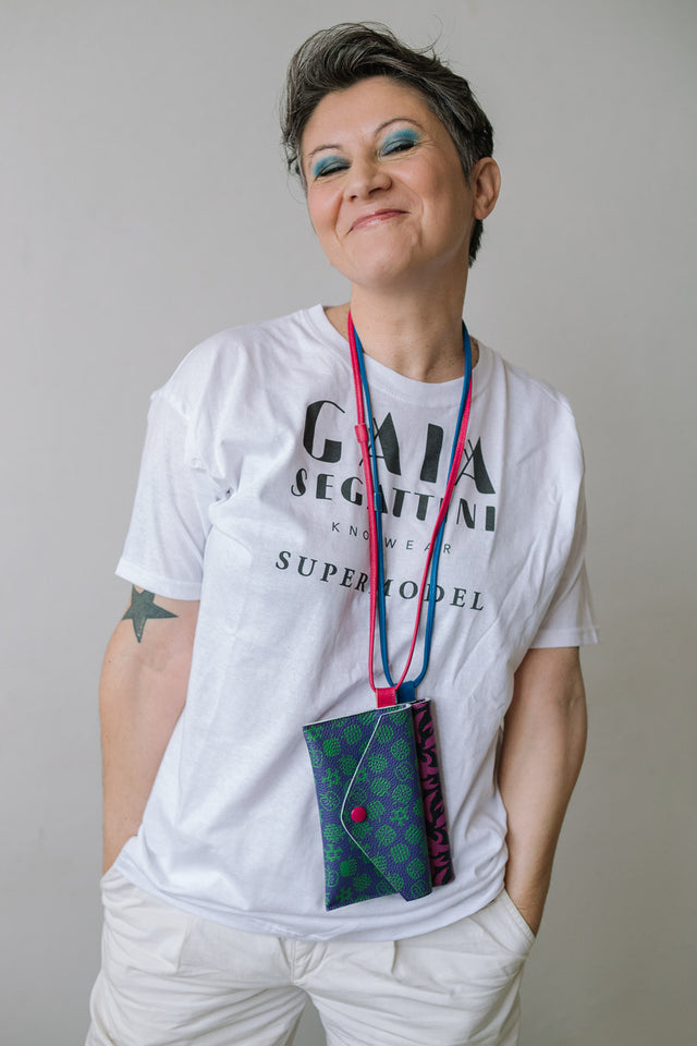 Supermodel - Tshirt logo - L - Gaia Segattini Knotwear